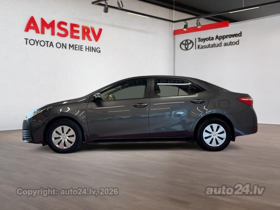 Grey Toyota Corolla 2018 in Tartu, with an engine capacity of 1.60 L and mileage of 66 thousand km for 9990 €, photo 4 on AUTOMOTO.COM.LV