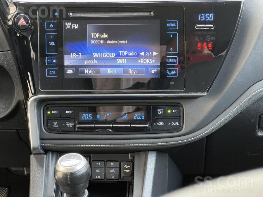 Pelēks Toyota Corolla 2018 Rīga, ar dzinēja tilpumu 1.60 L un nobraukumu 113 tūkst. km par 10690 €, foto 13 vietnē AUTOMOTO.COM.LV