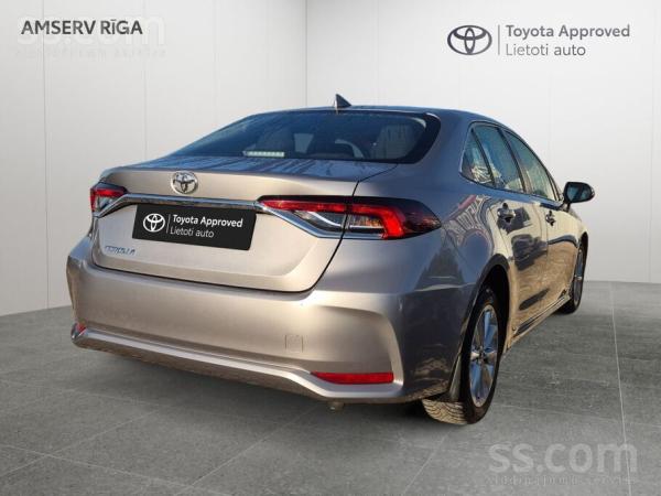 Pelēks Toyota Corolla 2019 Rīga, ar dzinēja tilpumu 1.60 L un nobraukumu 51 tūkst. km par 12900 €, foto 2 vietnē AUTOMOTO.COM.LV