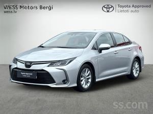Grey Toyota Corolla 2019 in Riga, with an engine capacity of 1.60 L and mileage of 145 thousand km for 14990 €, photo  on AUTOMOTO.COM.LV