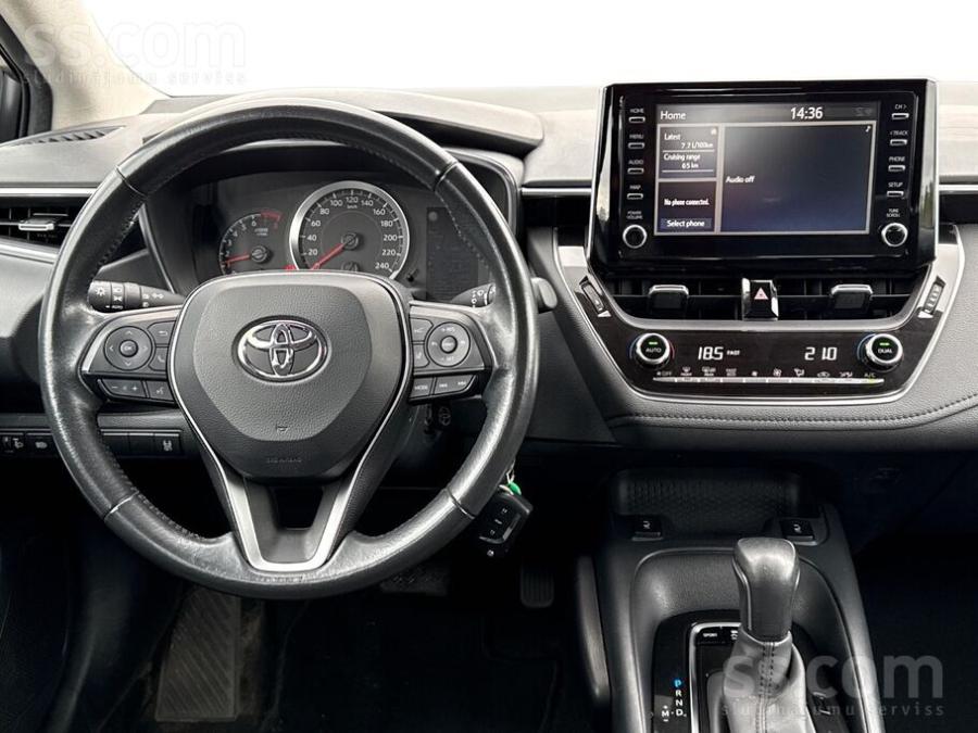 Pelēks Toyota Corolla 2019 Rīga, ar dzinēja tilpumu 1.60 L un nobraukumu 145 tūkst. km par 14990 €, foto 10 vietnē AUTOMOTO.COM.LV