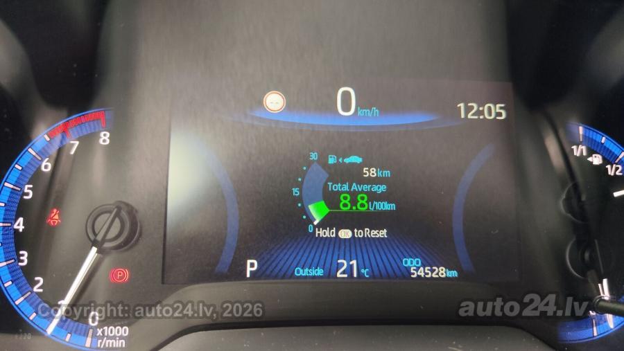 Grey Toyota Corolla 2019 in Tallinn, with an engine capacity of 1.60 L and mileage of 55 thousand km for 16495 €, photo 14 on AUTOMOTO.COM.LV