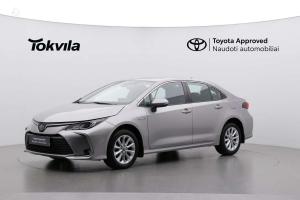 Pelēks Toyota Corolla 2019 Viļņa, ar dzinēja tilpumu 1.80 L un nobraukumu 125 tūkst. km par 17700 €, foto  vietnē AUTOMOTO.COM.LV