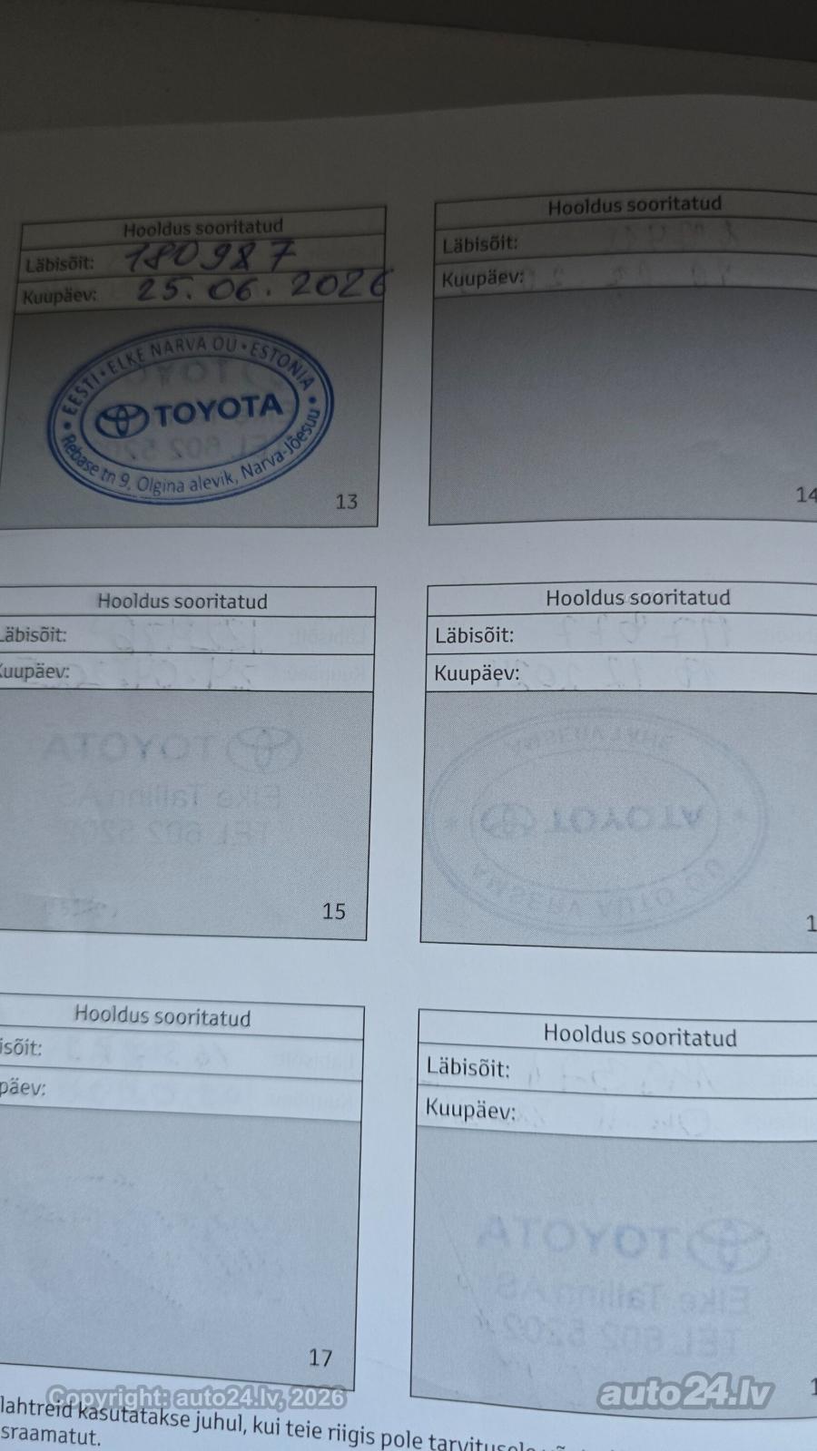 Pelēks Toyota Corolla 2019 Tallina, ar dzinēja tilpumu 1.60 L un nobraukumu 194 tūkst. km par 12300 €, foto 27 vietnē AUTOMOTO.COM.LV