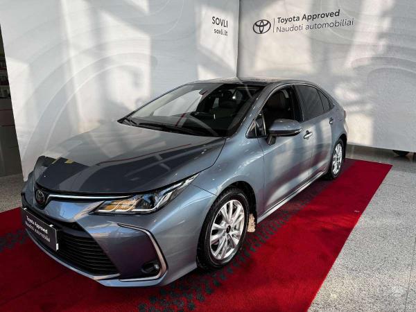 Pelēks Toyota Corolla 2020 Šauļi, ar dzinēja tilpumu 1.60 L un nobraukumu 80 tūkst. km par 15900 €, foto 1 vietnē AUTOMOTO.COM.LV