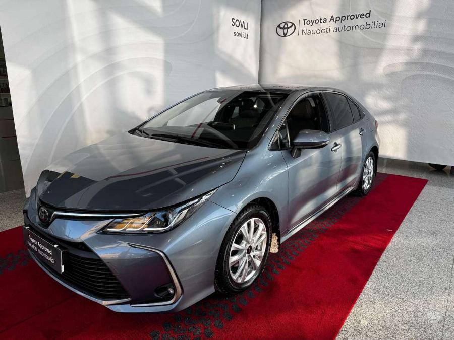 Pelēks Toyota Corolla 2020 Šauļi, ar dzinēja tilpumu 1.60 L un nobraukumu 80 tūkst. km par 15900 €, foto 1 vietnē AUTOMOTO.COM.LV