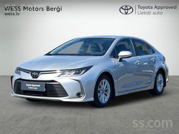 Grey Toyota Corolla 2020 in Riga, with an engine capacity of 1.60 L and mileage of 96 thousand km for 15990 €, photo 1 on AUTOMOTO.COM.LV