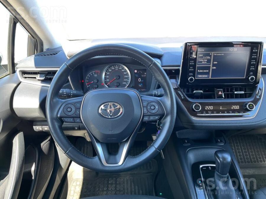 Pelēks Toyota Corolla 2020 Rīga, ar dzinēja tilpumu 1.60 L un nobraukumu 96 tūkst. km par 15990 €, foto 10 vietnē AUTOMOTO.COM.LV