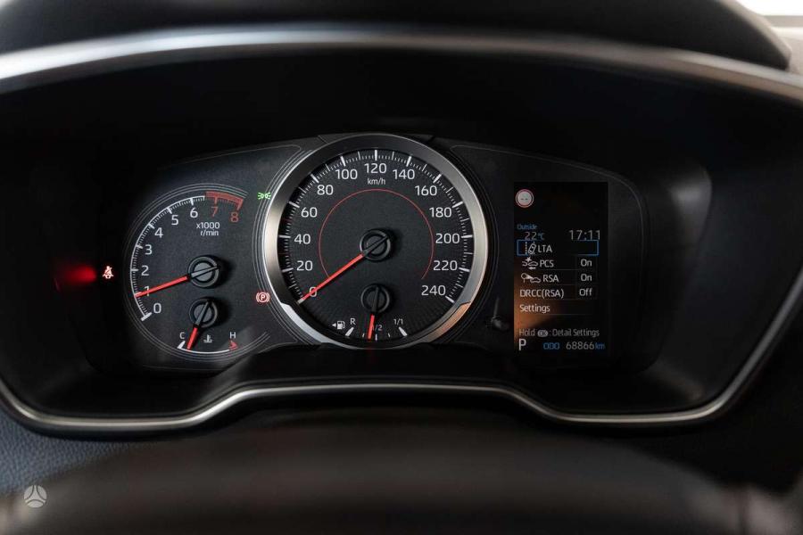 Pelēks Toyota Corolla 2020 Viļņa, ar dzinēja tilpumu 1.60 L un nobraukumu 69 tūkst. km par 15900 €, foto 22 vietnē AUTOMOTO.COM.LV