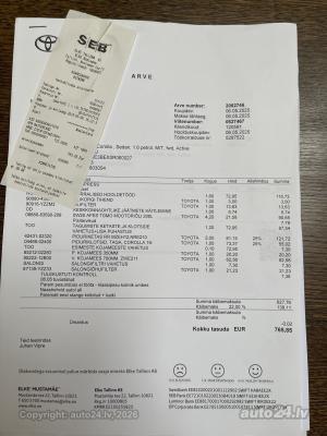 Pelēks Toyota Corolla 2020 Tallina, ar dzinēja tilpumu 1.60 L un nobraukumu 86 tūkst. km par 14000 €, foto 16 vietnē AUTOMOTO.COM.LV