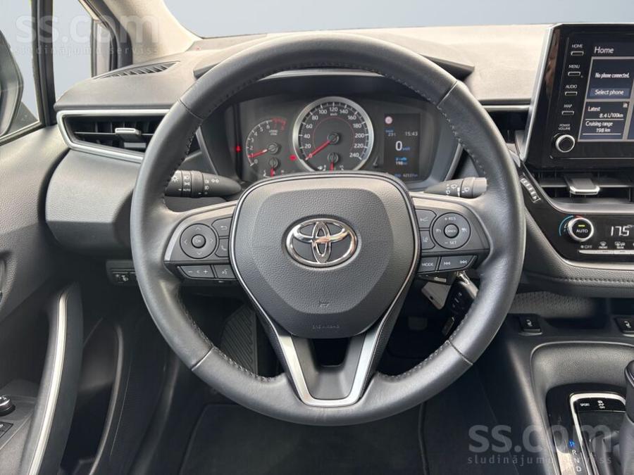 Pelēks Toyota Corolla 2020 Rīga, ar dzinēja tilpumu 1.60 L un nobraukumu 43 tūkst. km par 16150 €, foto 13 vietnē AUTOMOTO.COM.LV