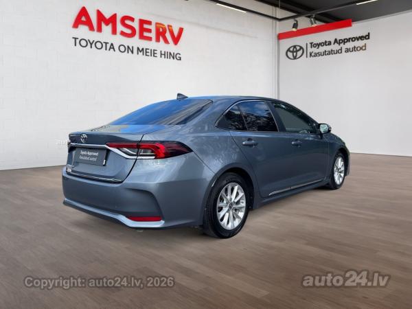 Grey Toyota Corolla 2020 in Paide, with an engine capacity of 1.60 L and mileage of 106 thousand km for 14790 €, photo 2 on AUTOMOTO.COM.LV
