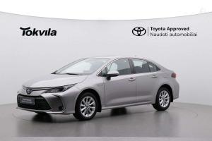 Grey Toyota Corolla 2020 in Vilnius, with an engine capacity of 1.80 L and mileage of 70 thousand km for 18900 €, photo 1 on AUTOMOTO.COM.LV