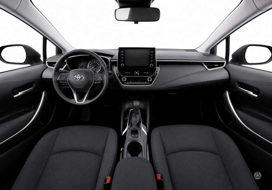 Pelēks Toyota Corolla 2020 Kauņa, ar dzinēja tilpumu 1.60 L un nobraukumu 82 tūkst. km par 15200 €, foto 9 vietnē AUTOMOTO.COM.LV