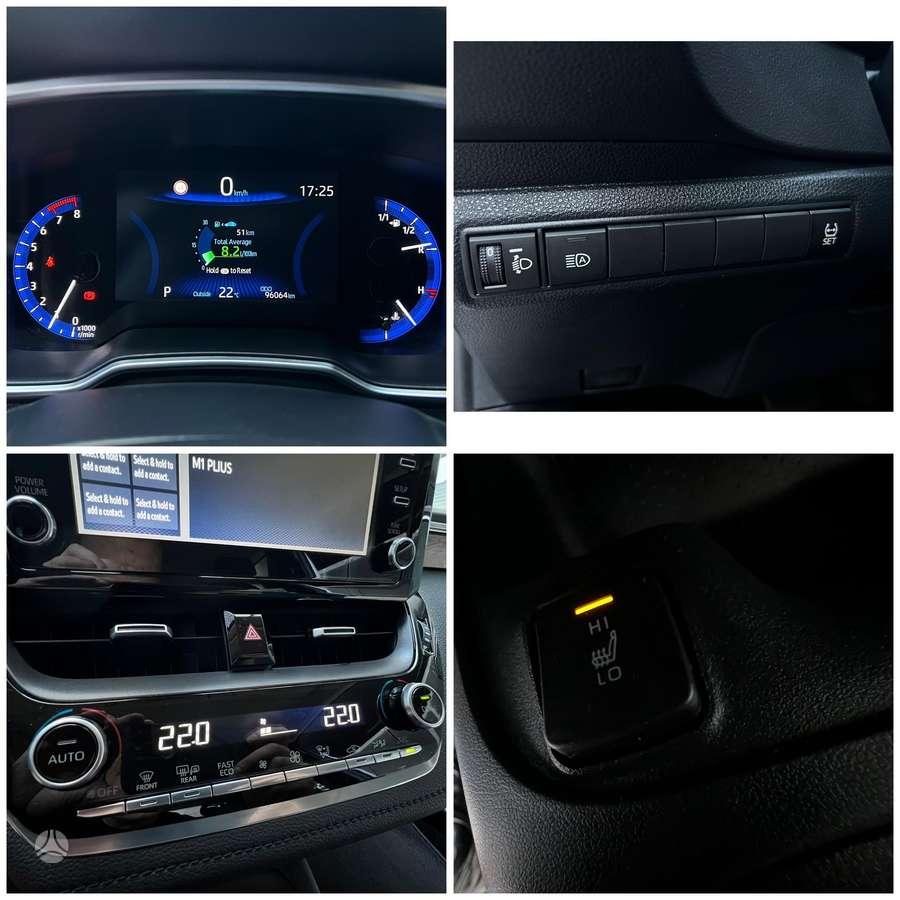 Pelēks Toyota Corolla 2021 Viļņa, ar dzinēja tilpumu 1.49 L un nobraukumu 96 tūkst. km par 15500 €, foto 16 vietnē AUTOMOTO.COM.LV