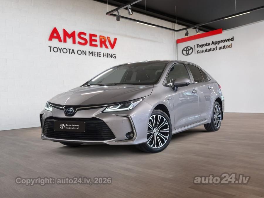Pelēks Toyota Corolla 2021 Tallina, ar dzinēja tilpumu 1.80 L un nobraukumu 76 tūkst. km par 18490 €, foto 1 vietnē AUTOMOTO.COM.LV
