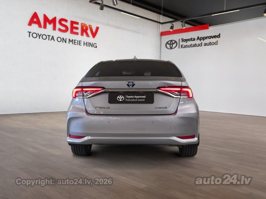 Pelēks Toyota Corolla 2021 Tallina, ar dzinēja tilpumu 1.80 L un nobraukumu 76 tūkst. km par 18490 €, foto 5 vietnē AUTOMOTO.COM.LV