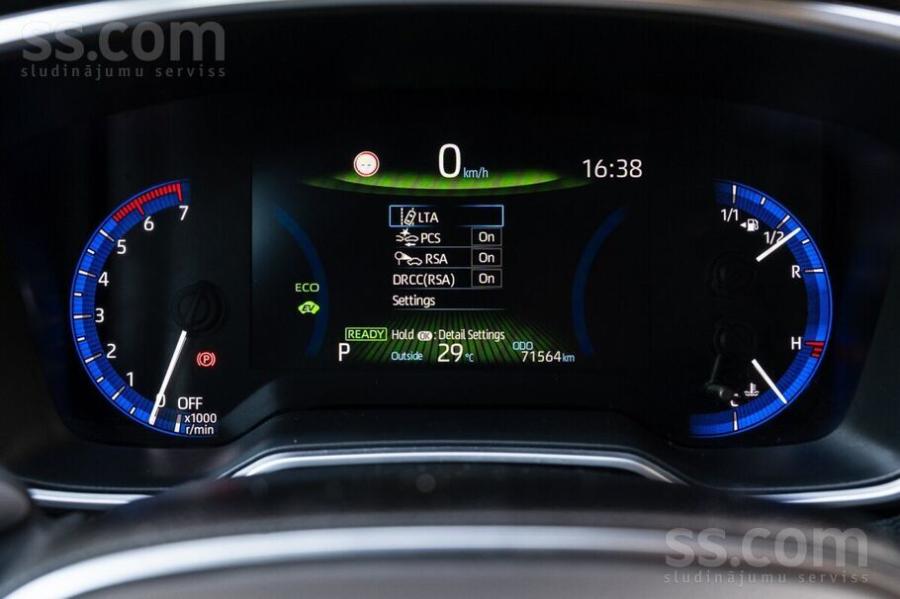 Pelēks Toyota Corolla 2021 Rīga, ar dzinēja tilpumu 1.80 L un nobraukumu 72 tūkst. km par 17950 €, foto 20 vietnē AUTOMOTO.COM.LV