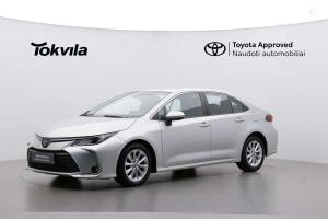 Grey Toyota Corolla 2021 in Vilnius, with an engine capacity of 1.49 L and mileage of 114 thousand km for 16500 €, photo  on AUTOMOTO.COM.LV