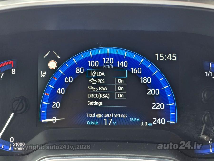 Grey Toyota Corolla 2021 in Tallinn, with an engine capacity of 1.50 L and mileage of 39 thousand km for 17990 €, photo 16 on AUTOMOTO.COM.LV