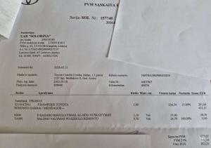 Pelēks Toyota Corolla 2022 Klaipėda, ar dzinēja tilpumu 1.49 L un nobraukumu 87 tūkst. km par 15500 €, foto 21 vietnē AUTOMOTO.COM.LV