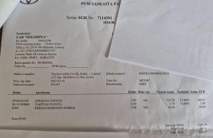 Pelēks Toyota Corolla 2022 Klaipėda, ar dzinēja tilpumu 1.49 L un nobraukumu 87 tūkst. km par 15500 €, foto 23 vietnē AUTOMOTO.COM.LV