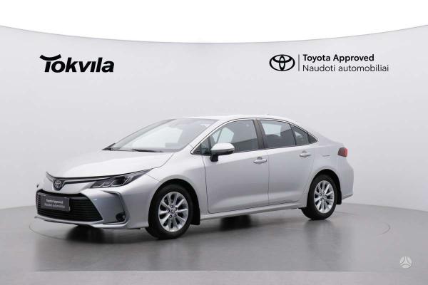 Pelēks Toyota Corolla 2023 Viļņa, ar dzinēja tilpumu 1.49 L un nobraukumu 26 tūkst. km par 17900 €, foto 1 vietnē AUTOMOTO.COM.LV