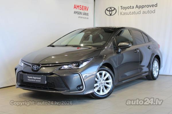 Grey Toyota Corolla 2023 in Tallinn, with an engine capacity of 1.50 L and mileage of 59 thousand km for 17990 €, photo 1 on AUTOMOTO.COM.LV