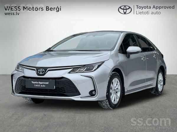 Grey Toyota Corolla 2023 in Riga, with an engine capacity of 1.80 L and mileage of 73 thousand km for 22490 €, photo 1 on AUTOMOTO.COM.LV