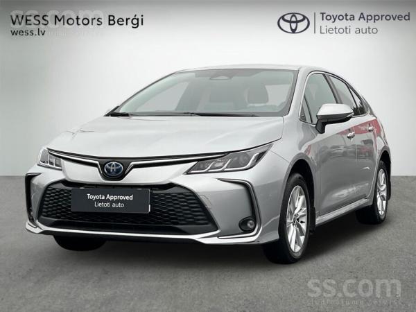 Grey Toyota Corolla 2023 in Riga, with an engine capacity of 1.80 L and mileage of 67 thousand km for 21990 €, photo 1 on AUTOMOTO.COM.LV
