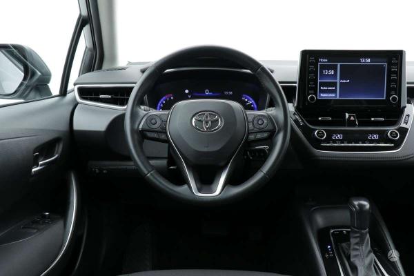 Grey Toyota Corolla 2023 in Vilnius, with an engine capacity of 1.49 L and mileage of 107 thousand km for 19900 €, photo 8 on AUTOMOTO.COM.LV