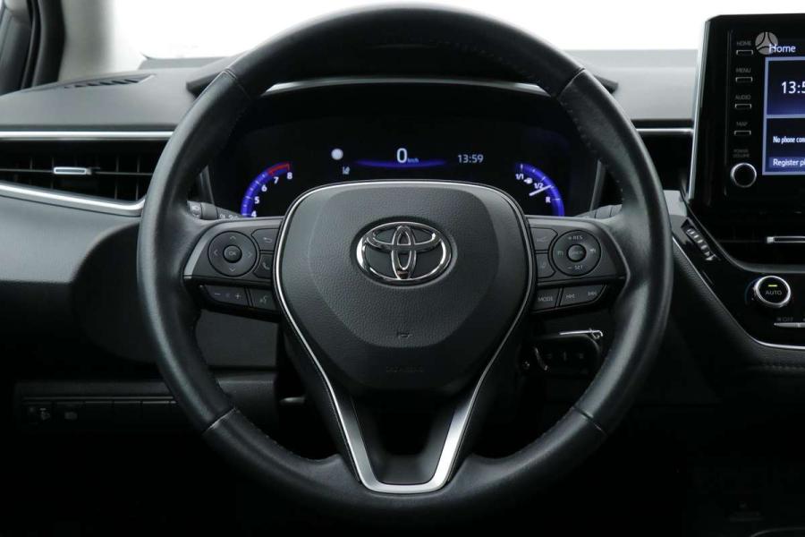 Grey Toyota Corolla 2023 in Vilnius, with an engine capacity of 1.49 L and mileage of 107 thousand km for 19900 €, photo 14 on AUTOMOTO.COM.LV