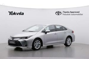 Pelēks Toyota Corolla 2023 Viļņa, ar dzinēja tilpumu 1.49 L un nobraukumu 74 tūkst. km par 19900 €, foto  vietnē AUTOMOTO.COM.LV