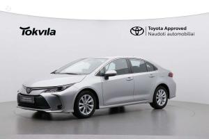 Pelēks Toyota Corolla 2023 Viļņa, ar dzinēja tilpumu 1.49 L un nobraukumu 68 tūkst. km par 19900 €, foto  vietnē AUTOMOTO.COM.LV