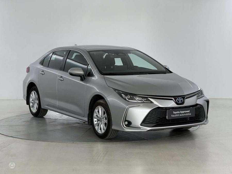 Grey Toyota Corolla 2023 in Vilnius, with an engine capacity of 1.84 L and mileage of 103 thousand km for 23900 €, photo 19 on AUTOMOTO.COM.LV