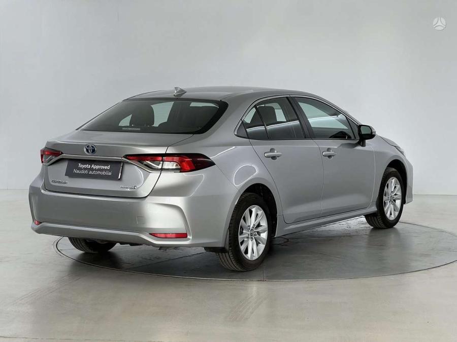 Grey Toyota Corolla 2023 in Vilnius, with an engine capacity of 1.84 L and mileage of 103 thousand km for 23900 €, photo 21 on AUTOMOTO.COM.LV
