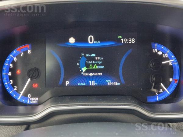 Grey Toyota Corolla 2023 in Riga, with an engine capacity of 1.50 L and mileage of 60 thousand km for 17100 €, photo 11 on AUTOMOTO.COM.LV
