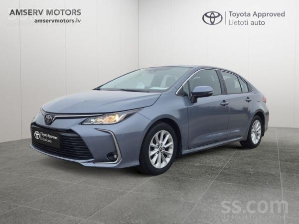 Grey Toyota Corolla 2023 in Riga, with an engine capacity of 1.50 L and mileage of 71 thousand km for 17500 €, photo 1 on AUTOMOTO.COM.LV