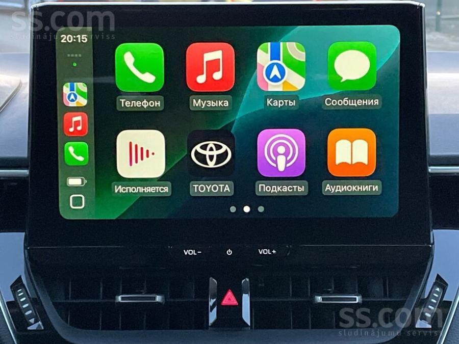 Серый Тойота Королла 2023 в Рига, объемом двигателя 1.80 л и пробегом 55 тыс. км за 21990 €, фото 15 на AUTOMOTO.COM.LV