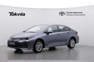 Pelēks Toyota Corolla 2024 Viļņa, ar dzinēja tilpumu 1.80 L un nobraukumu 19 tūkst. km par 23900 €, foto  vietnē AUTOMOTO.COM.LV