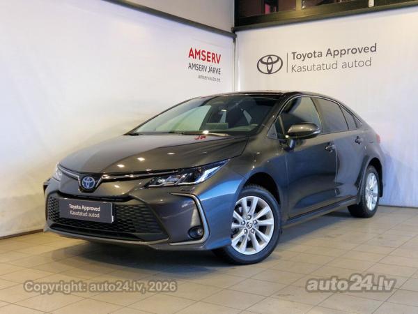Pelēks Toyota Corolla 2024 Tallina, ar dzinēja tilpumu 1.80 L un nobraukumu 44 tūkst. km par 24490 €, foto 1 vietnē AUTOMOTO.COM.LV