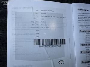 Grey Toyota Corolla 2025 in Avizieniai, with an engine capacity of 1.80 L and mileage of 46 thousand km for 22950 €, photo 27 on AUTOMOTO.COM.LV