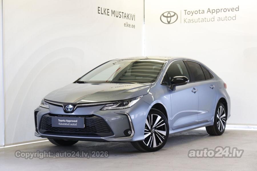 Pelēks Toyota Corolla 2025 Tallina, ar dzinēja tilpumu 1.80 L un nobraukumu 9 tūkst. km par 27500 €, foto 1 vietnē AUTOMOTO.COM.LV