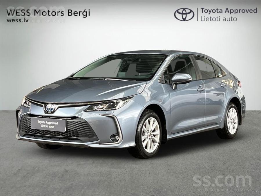 Pelēks Toyota Corolla 2025 Rīga, ar dzinēja tilpumu 1.80 L un nobraukumu 16 tūkst. km par 23990 €, foto 1 vietnē AUTOMOTO.COM.LV