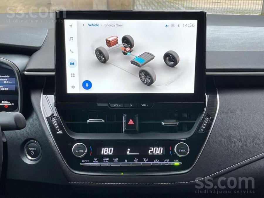 Pelēks Toyota Corolla 2025 Rīga, ar dzinēja tilpumu 1.80 L un nobraukumu 16 tūkst. km par 23990 €, foto 15 vietnē AUTOMOTO.COM.LV