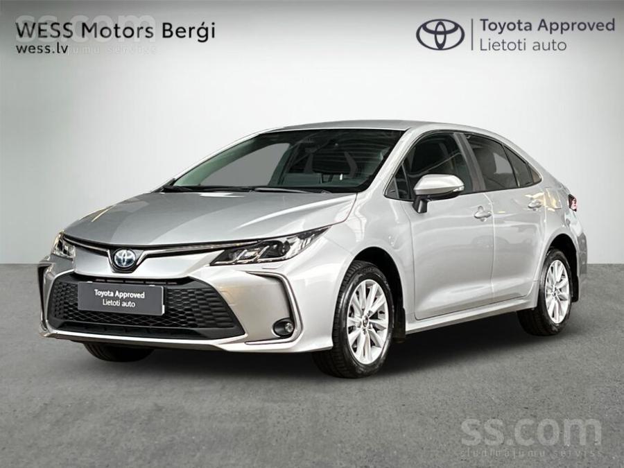 Pelēks Toyota Corolla 2025 Rīga, ar dzinēja tilpumu 1.80 L un nobraukumu 10 tūkst. km par 23990 €, foto 1 vietnē AUTOMOTO.COM.LV