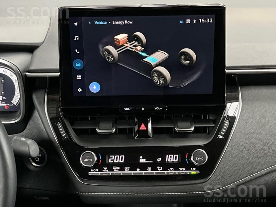 Pelēks Toyota Corolla 2025 Rīga, ar dzinēja tilpumu 1.80 L un nobraukumu 10 tūkst. km par 23990 €, foto 15 vietnē AUTOMOTO.COM.LV