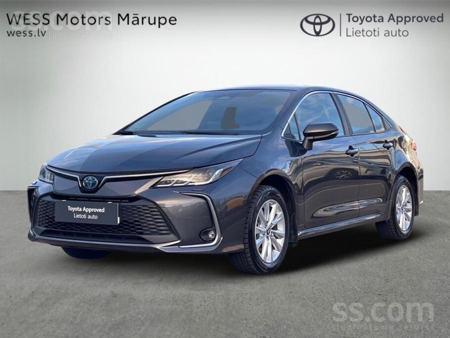 Pelēks Toyota Corolla 2025 Rīga, ar dzinēja tilpumu 1.80 L un nobraukumu 22 tūkst. km par 23990 €, foto 1 vietnē AUTOMOTO.COM.LV