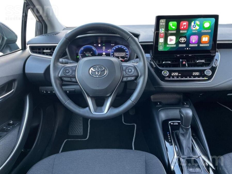 Pelēks Toyota Corolla 2025 Rīga, ar dzinēja tilpumu 1.80 L un nobraukumu 22 tūkst. km par 23990 €, foto 10 vietnē AUTOMOTO.COM.LV