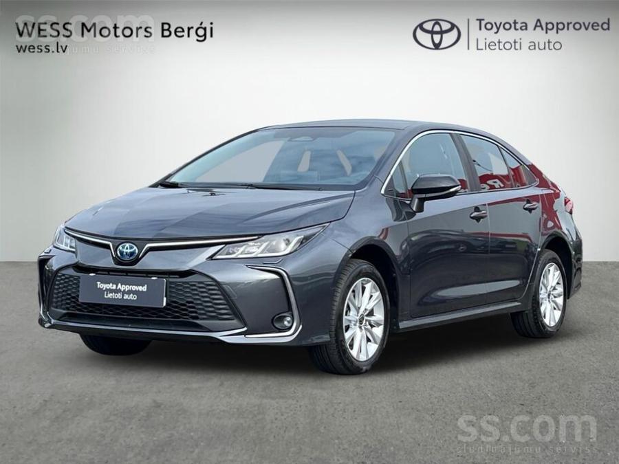 Pelēks Toyota Corolla 2025 Rīga, ar dzinēja tilpumu 1.80 L un nobraukumu 6 tūkst. km par 23990 €, foto 1 vietnē AUTOMOTO.COM.LV